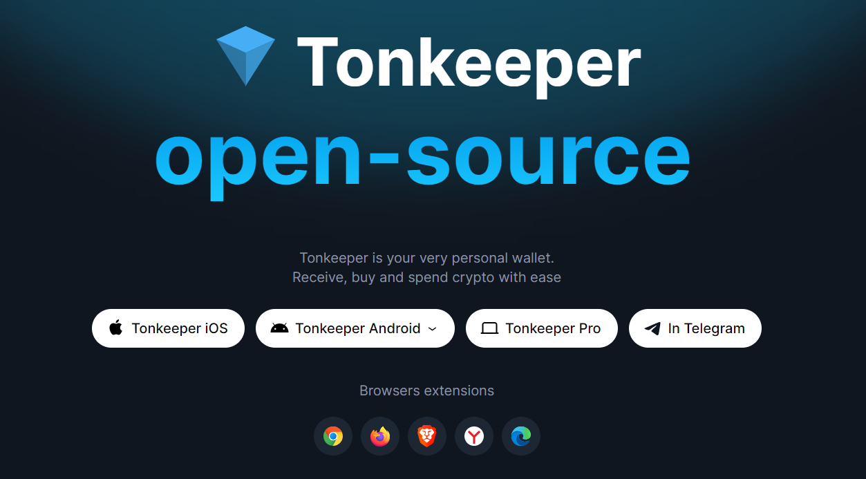 Tonkeeper Wallet - Nebenprojekte